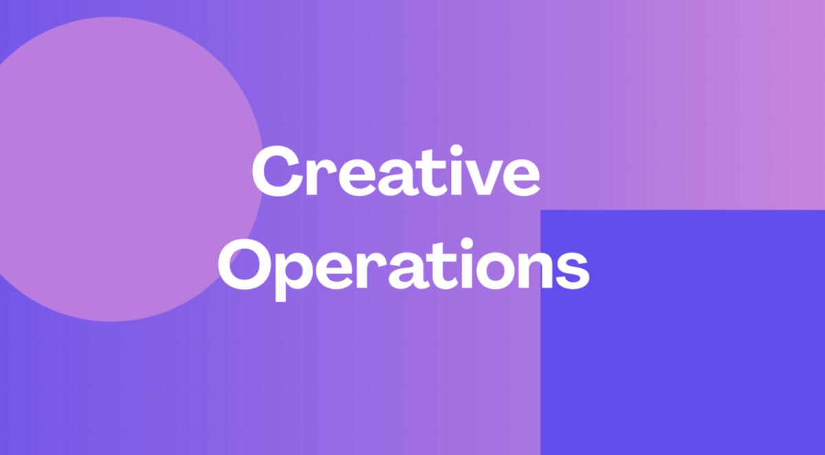 Creative Ops Consulting Page